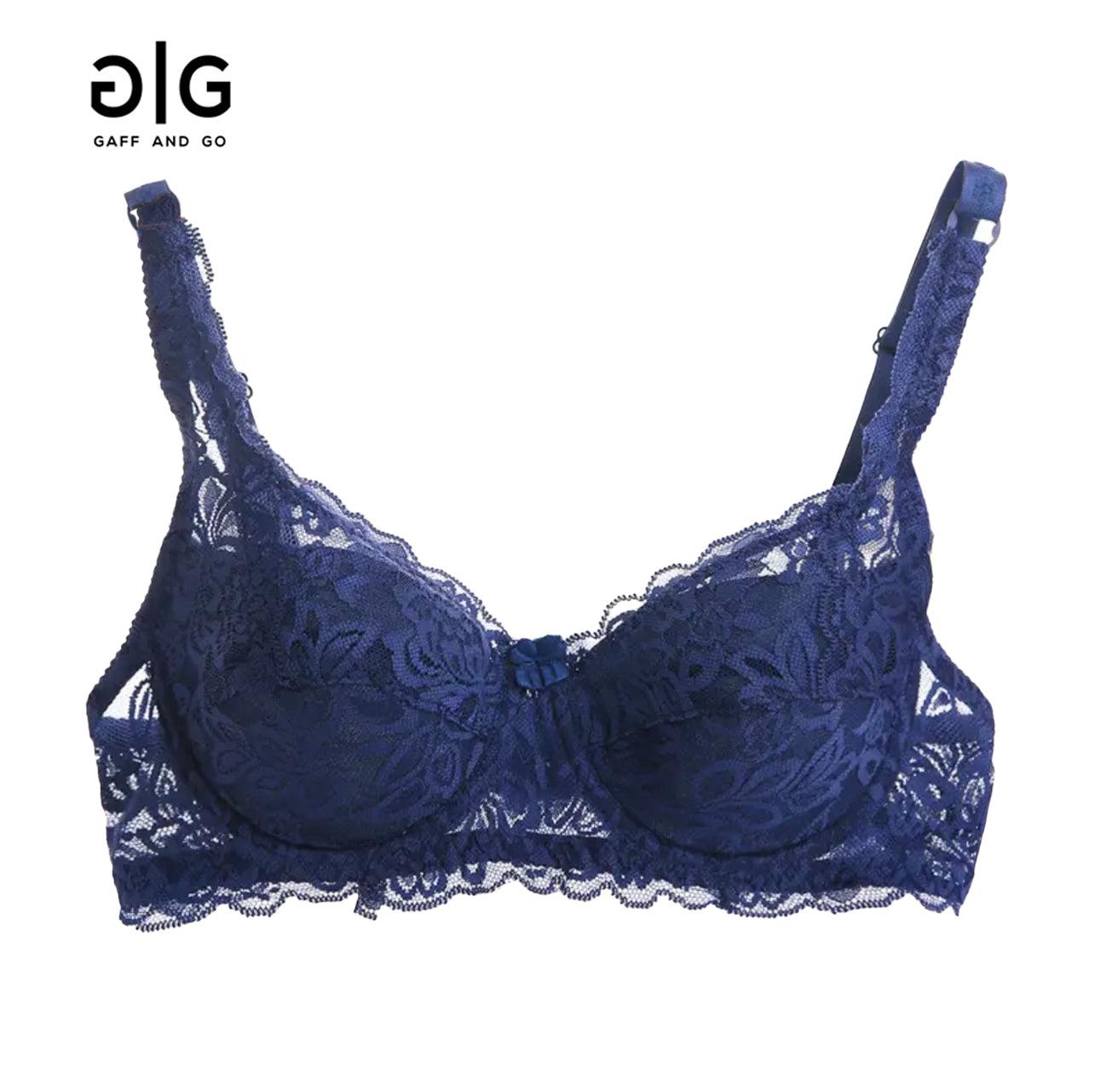 Lace Bra – Navy Blue – GAFF AND GO