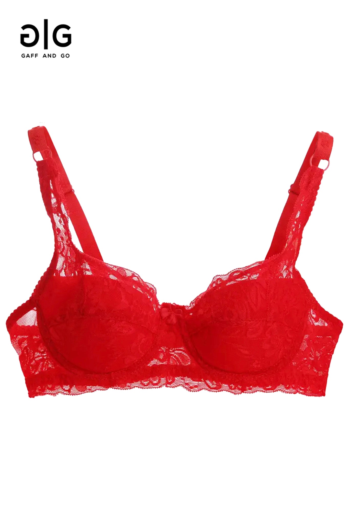 Lace Bra – Red – GAFF AND GO