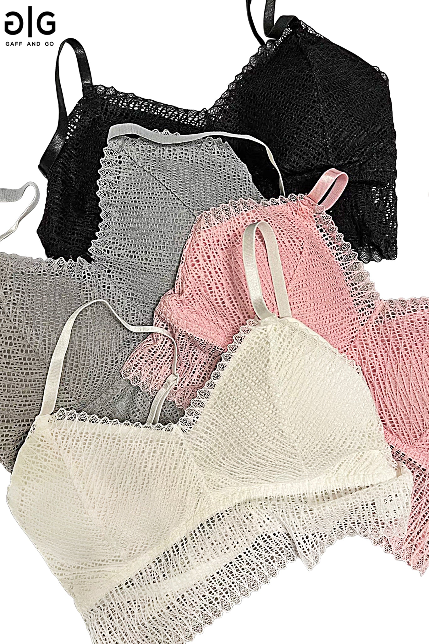 Line Bralette - 4 Pairs Bundle – GAFF AND GO